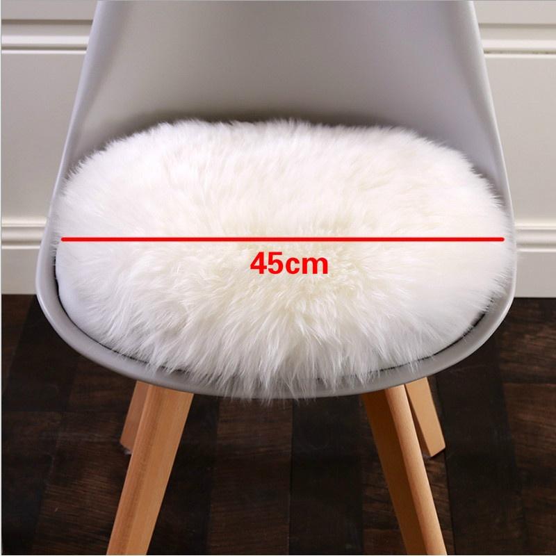 Buy Soft Fluffy Faux Sheepskin Fur Carpet Mats Rugs Throw Cover Floor ...