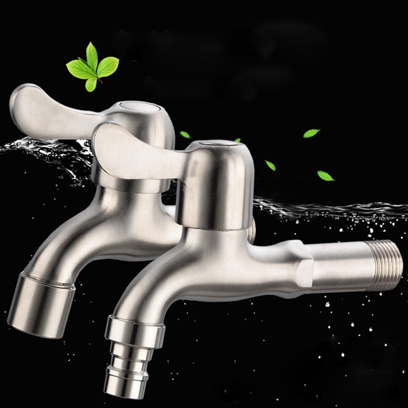 Buy Washing Machine Single Handle Cold Water Faucet Wall-mounted Sink ...