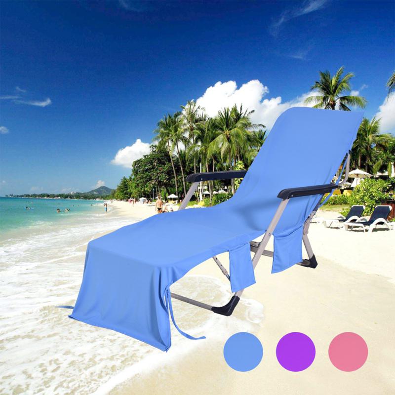 Buy Microfiber Sports Cooling Beach Towel Beach Chair Cover Lounger ...