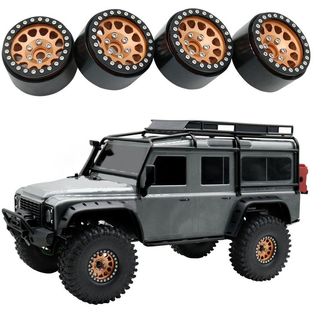 Buy Car Accessories for 1/10 TRX4 Aluminum Alloy Tires 1.9" Beadlock ...