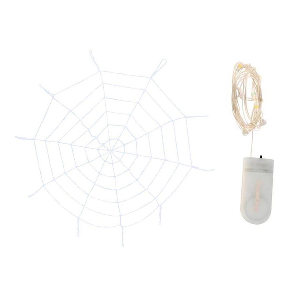 Buy Giant Spider Web String Light Party Props Outdoor Fancy LED T8 ...
