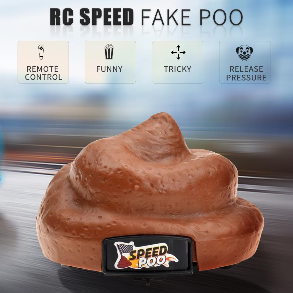 RC Car Gag Practical Jokes Tiktok Funny Toys Pretend Poop Prank Joke ...