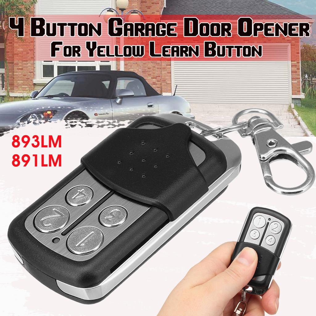 Buy 4 Button Gate Garage Door Opener Remote Control Key Fob 2.0 Myq ...