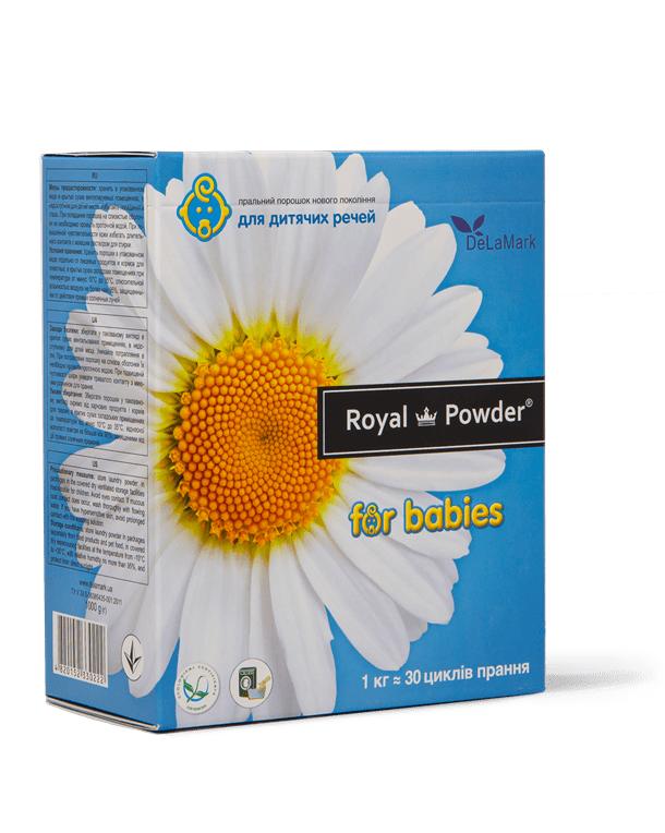 Buy Washing powder Royal Powder Baby DeLaMark 1 kg at affordable prices — free shipping, real ...