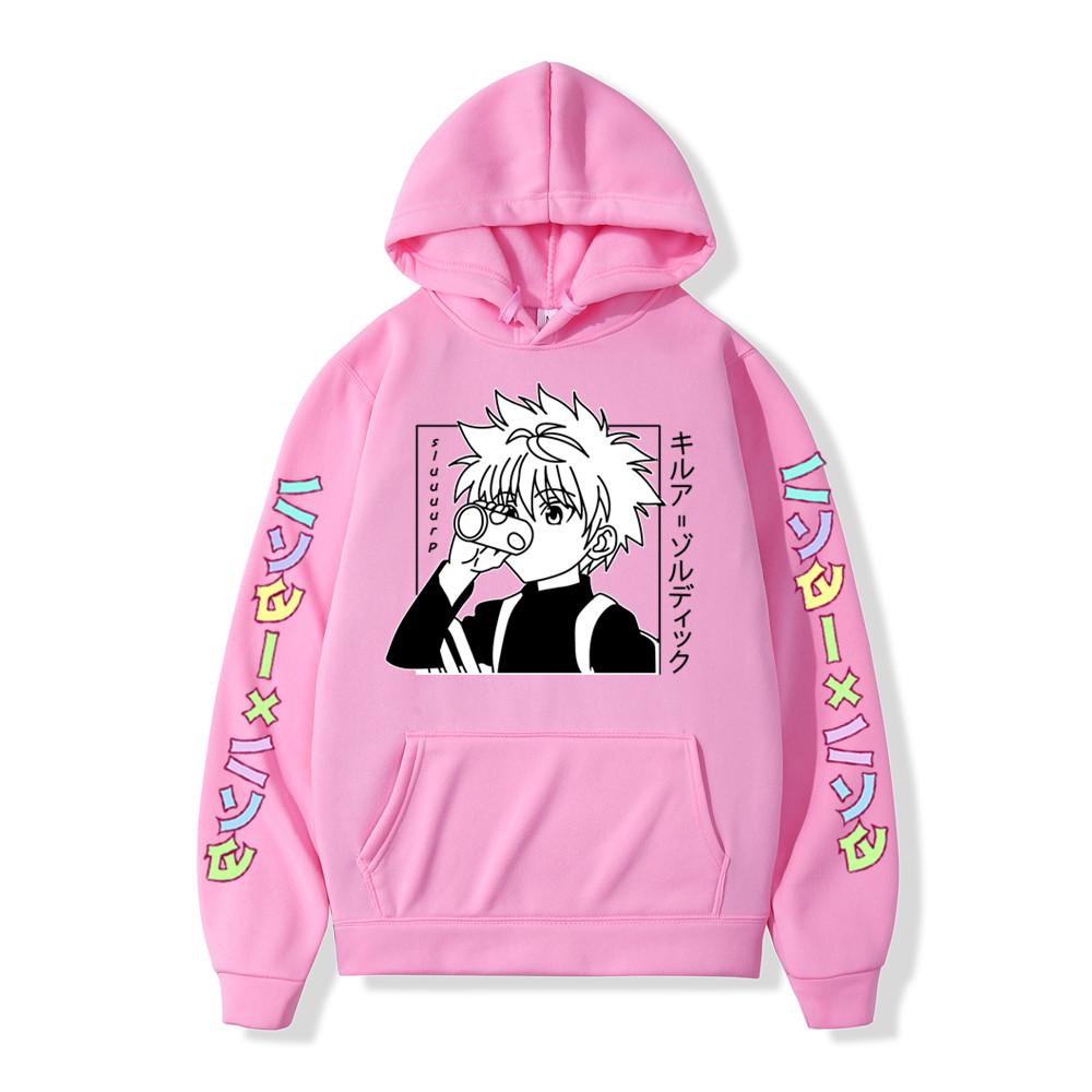 Hunter X Hunter Men Hoodie Japanese Anime Hoodies Loose Sweatshirts ...