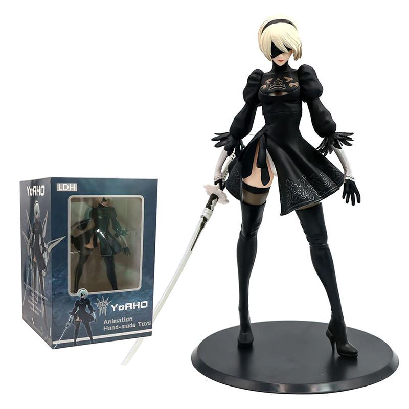 Anime Nier:Automata 2B Yorha No 2 Tip B Kadın Phicen Aksiyon Pvc Figür ...