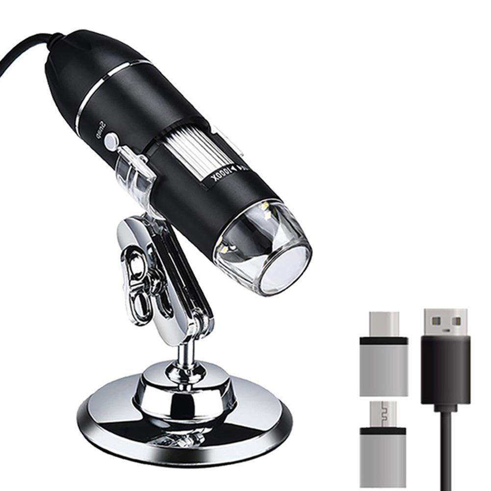 Buy 500-1600X Digital Microscope Handheld Zoom Biological Pocket ...