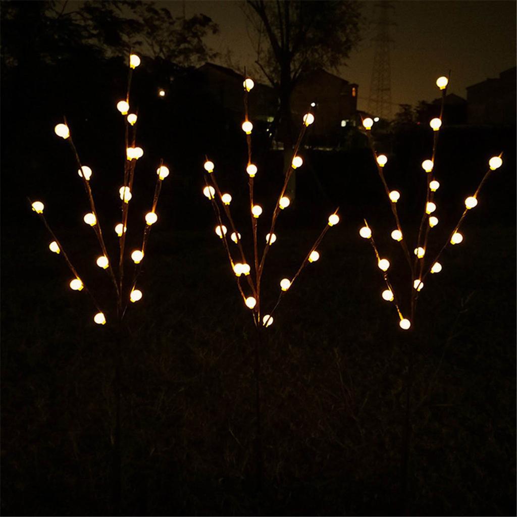 Buy Ball Solar Powered Tree Branch Light Garden Light LED Light Patio ...