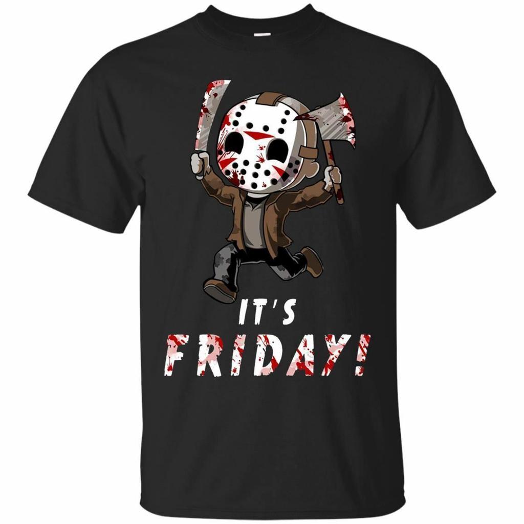 Buy Jason Voorhees T Shirt Its Friday T Shirt Friday The Cotton T ...