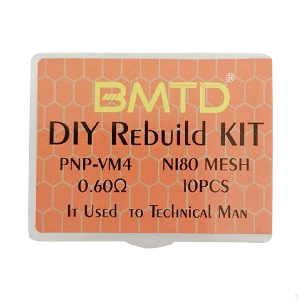 Cheap DIY Rebuild Kit NI80 Mesh Coil Tool Accessory VINCIVM1 0.3ohm | Joom