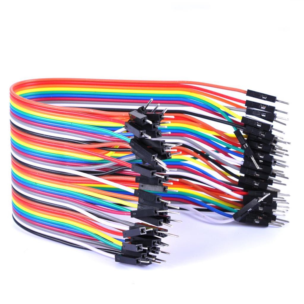 Breadboard Wire Pi 40pcs Dupont Jumper Cable Wire Arduino uygun fiyatlı ...