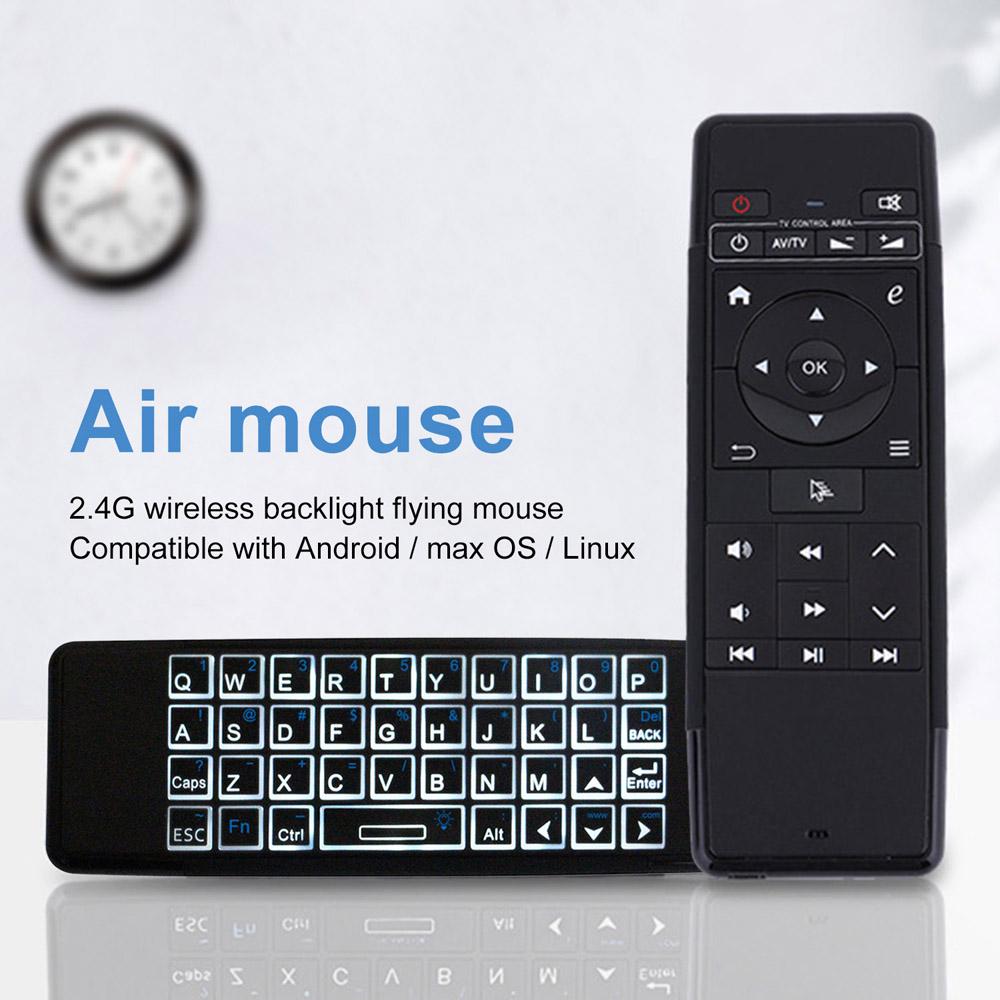 Buy HCY-63A 2-in-1 Remote Control 2.4 GHz Wireless Air Mouse 6-Axis IR ...
