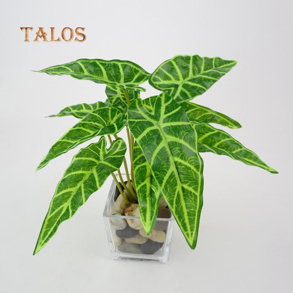 Buy Fake Leaf Foliage Green Indoor Outdoor Artificial Plant Office ...
