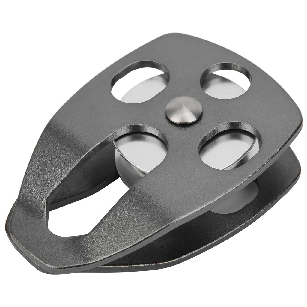 Buy Outdoor Climbing Large Sideplate Single Sheave Aluminum Rope Pulley ...