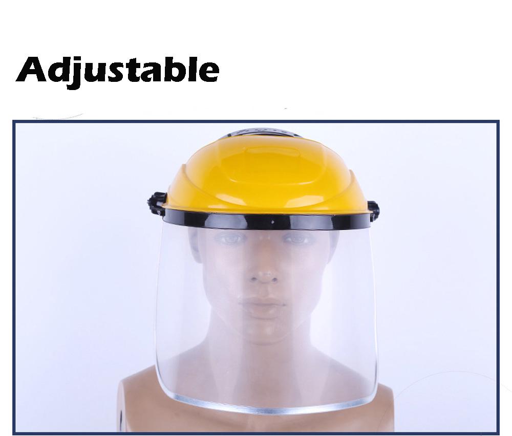 Buy Clear Safety Protective Cover Head-mounted Face Eye Shield Screen ...
