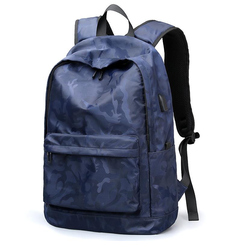 Buy Fashion Men Backpack Cool School Bags For Teenager Boys Camouflage ...