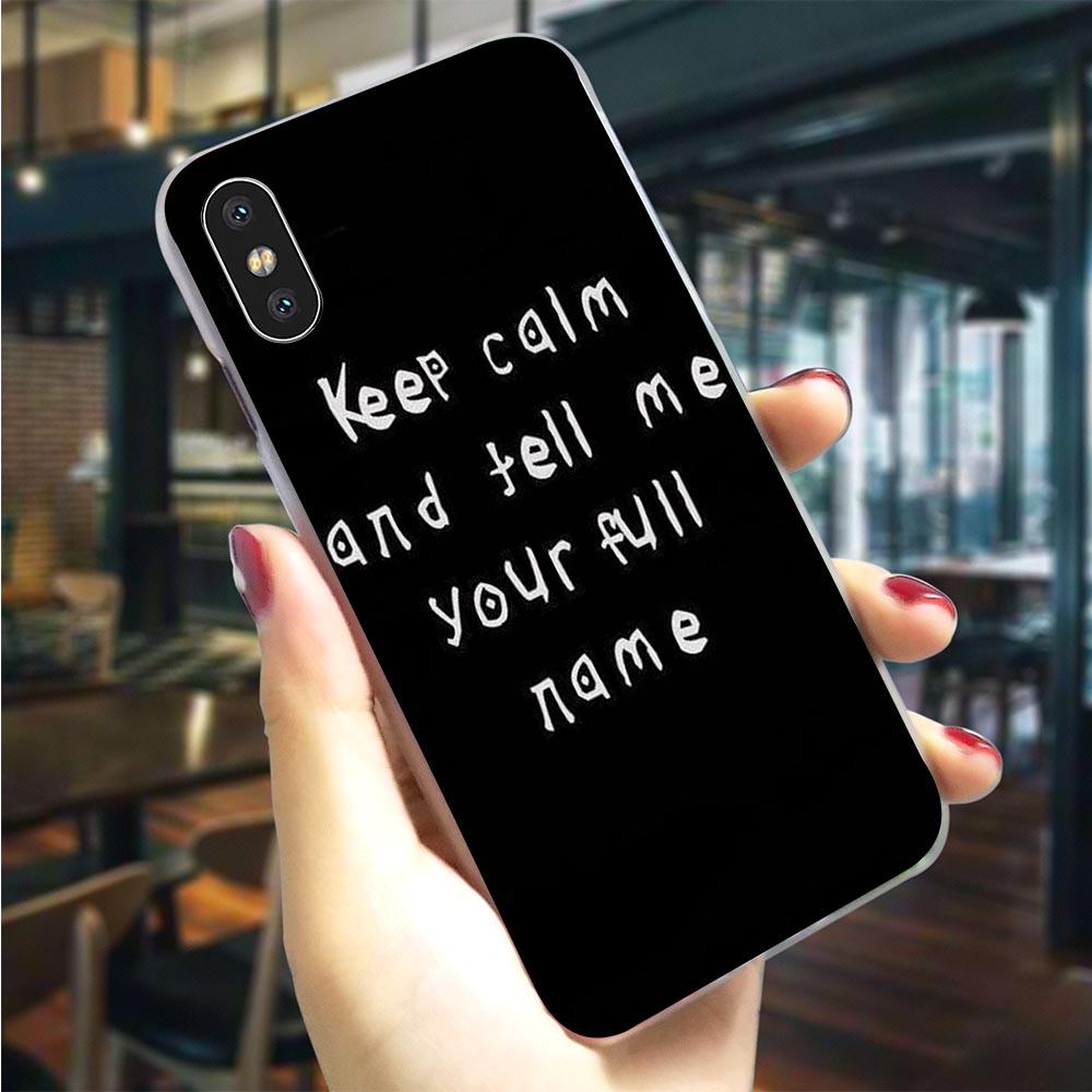 Buy Manga Death Note Plastic Phone Case for iPhone 8 Plus Cover 6 6S XR ...