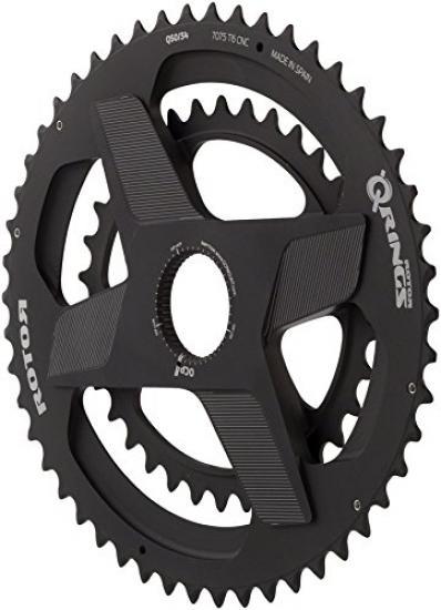 Buy Rotor 50-34 Directmount Double Chain Oval 50/34 for Adult Black ...
