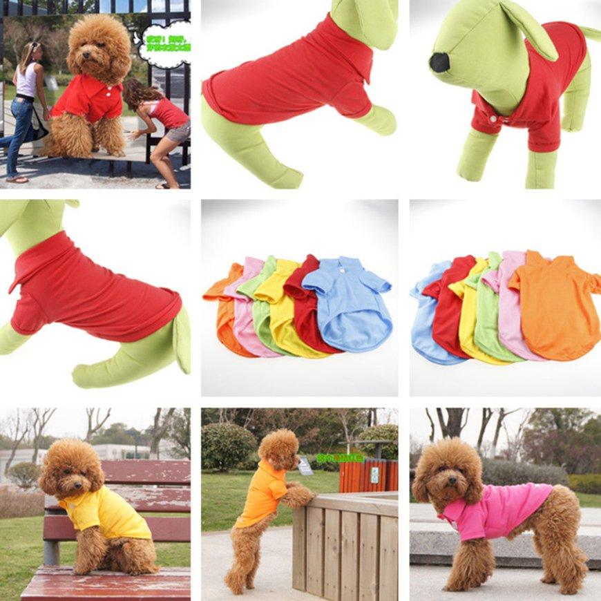 Cheap [DSC] Cute Multi-color Autumn Pet Clothes Shirt Warm Clothes ...