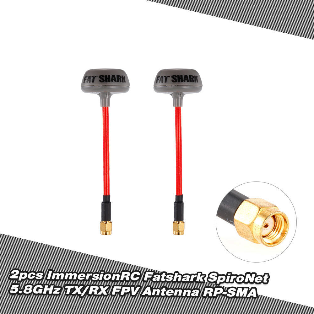 Cheap ImmersionRC SpiroNet 5.8GHz TX/RX RHCP FPV Antenna RP-SMA for ...