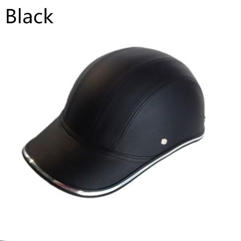 Buy Motorcycle Bike Half Helmet Baseball Cap Style Safety Hard Hat Open ...