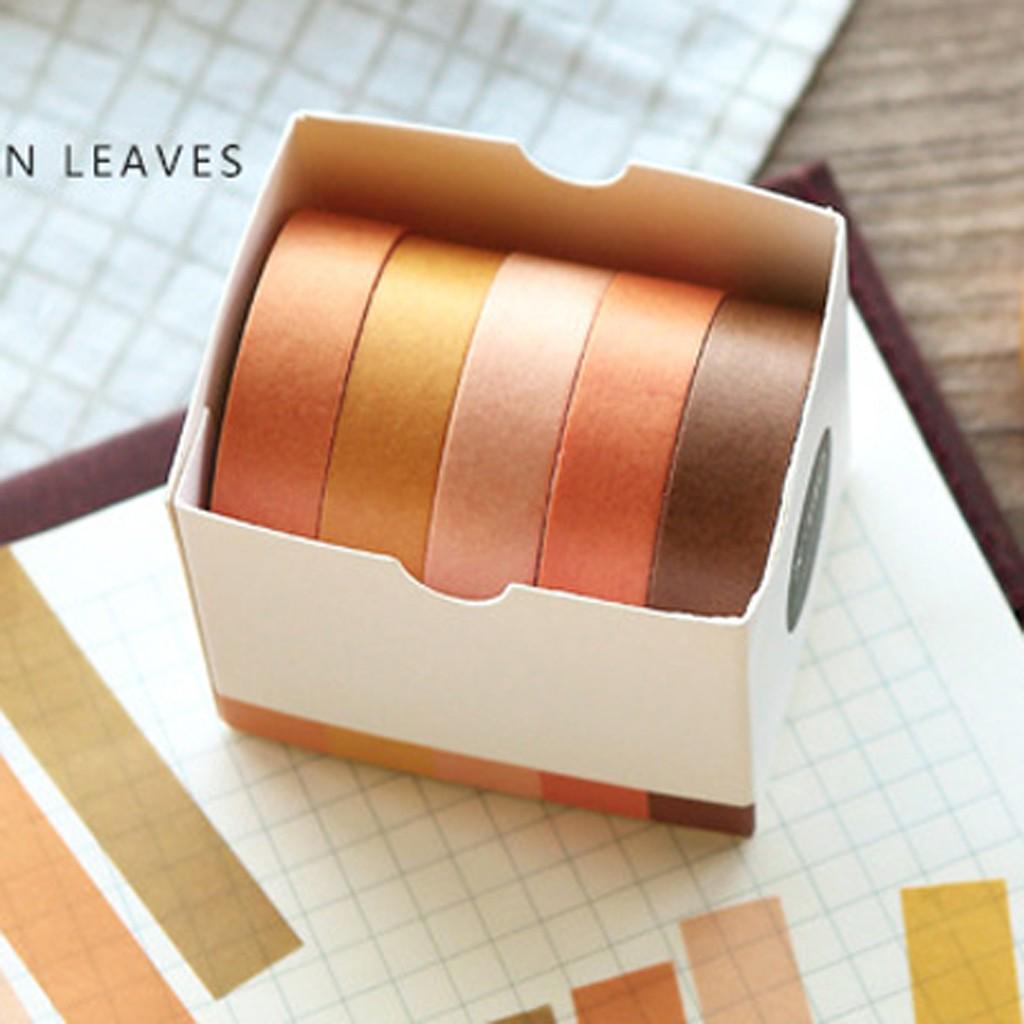 Buy Choyur 5Pcs/pack Solid Color Rippable Tape Practical Decoration DIY ...