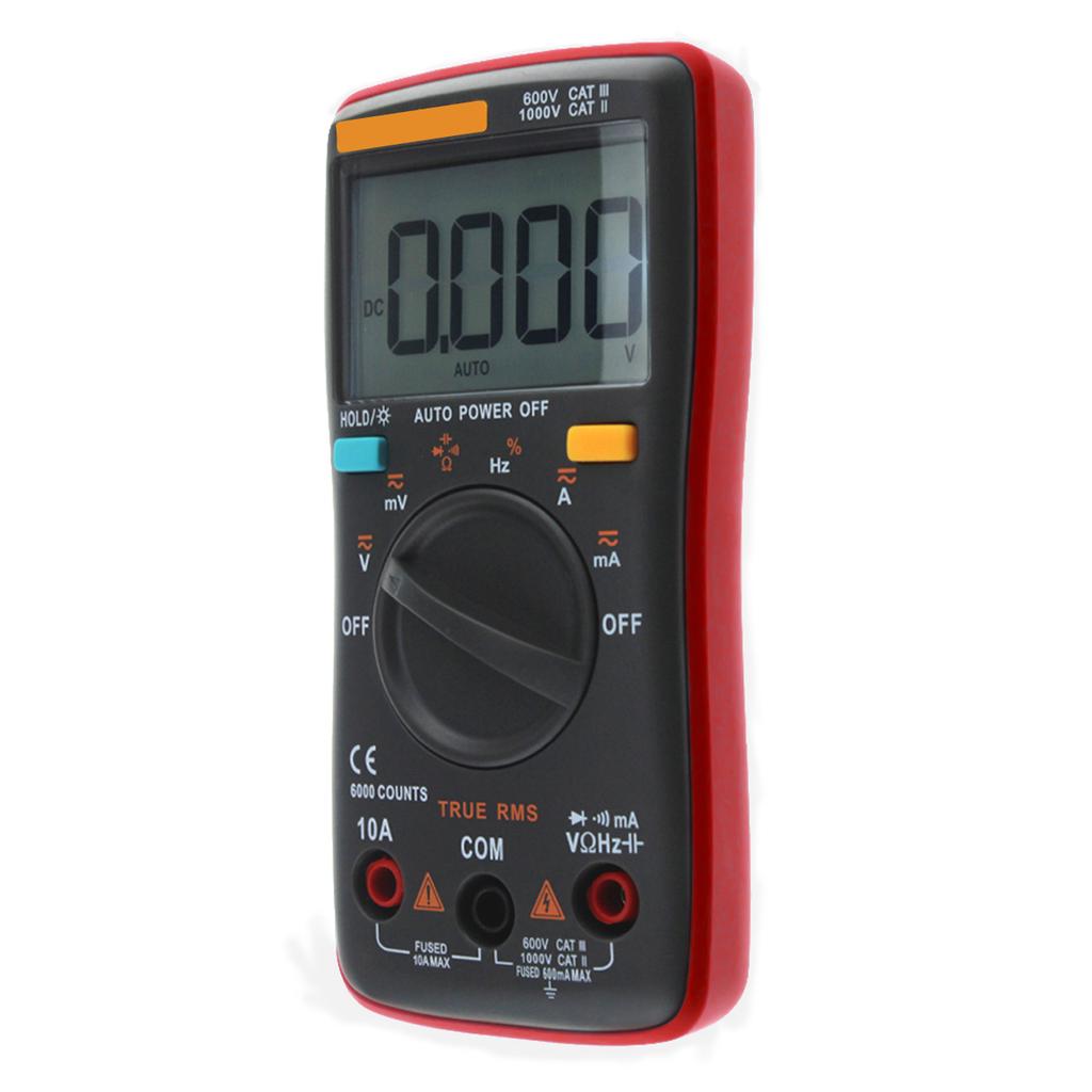 Buy AN8001 Professional Auto Range LCD Digital Multimeter Full ...