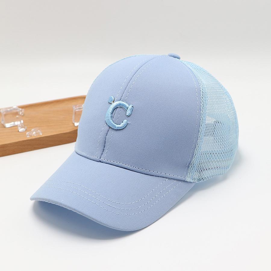 Children's Duck Tongue Hat Breathable Baby Net Hat Summer Boys and ...