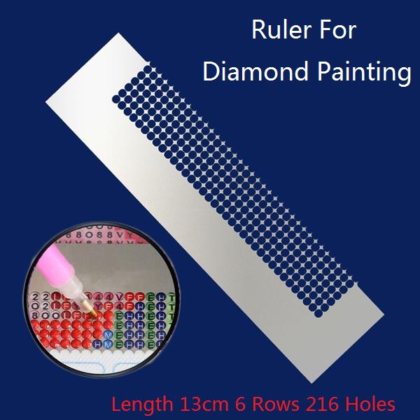 Buy High Quality Ruler for 5D Diamond Painting Stainless Steel Ruler ...
