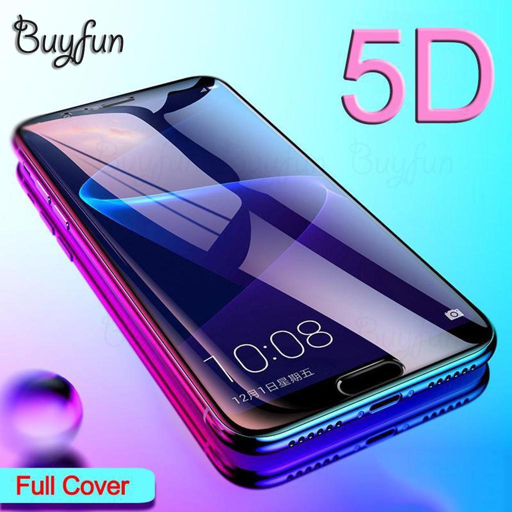 Buy 5D Curved Edge Anti-scratch Screen Protector Tempered Glass Film ...