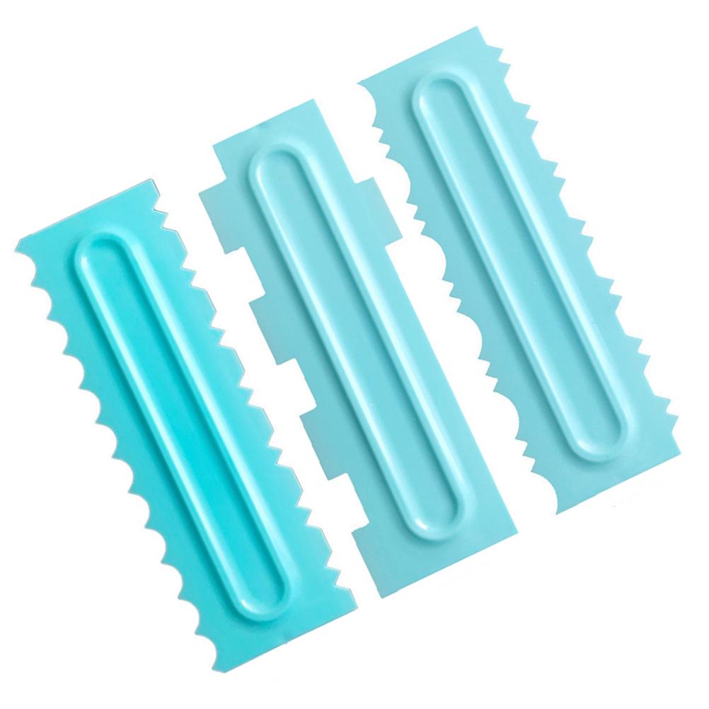 Buy DeelezCake Scraper Creative Practical Double Edges Cream Mousse ...