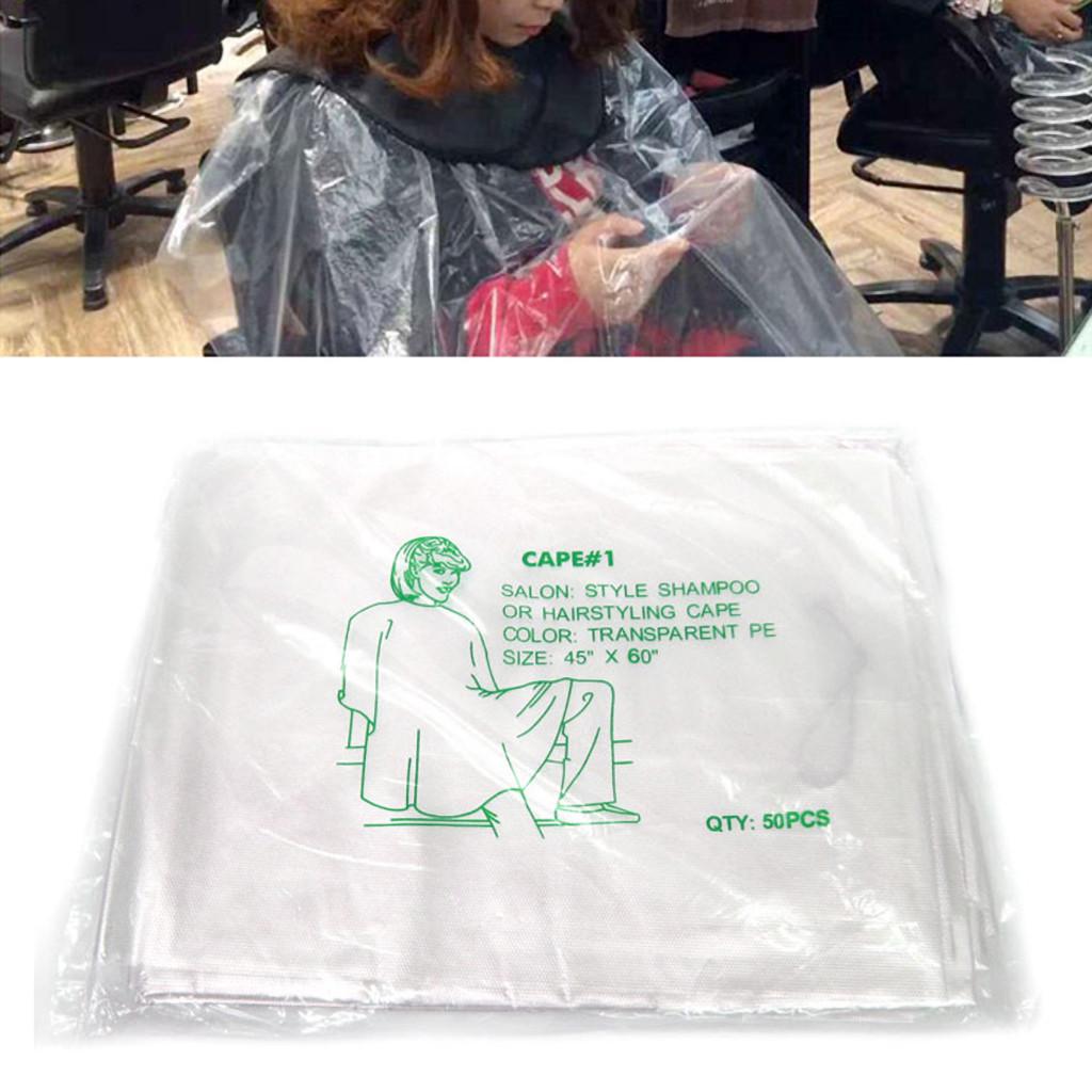 Buy 50PCS Disposable Waterproof Hair Salon Capes Washing Pads Shampoo ...
