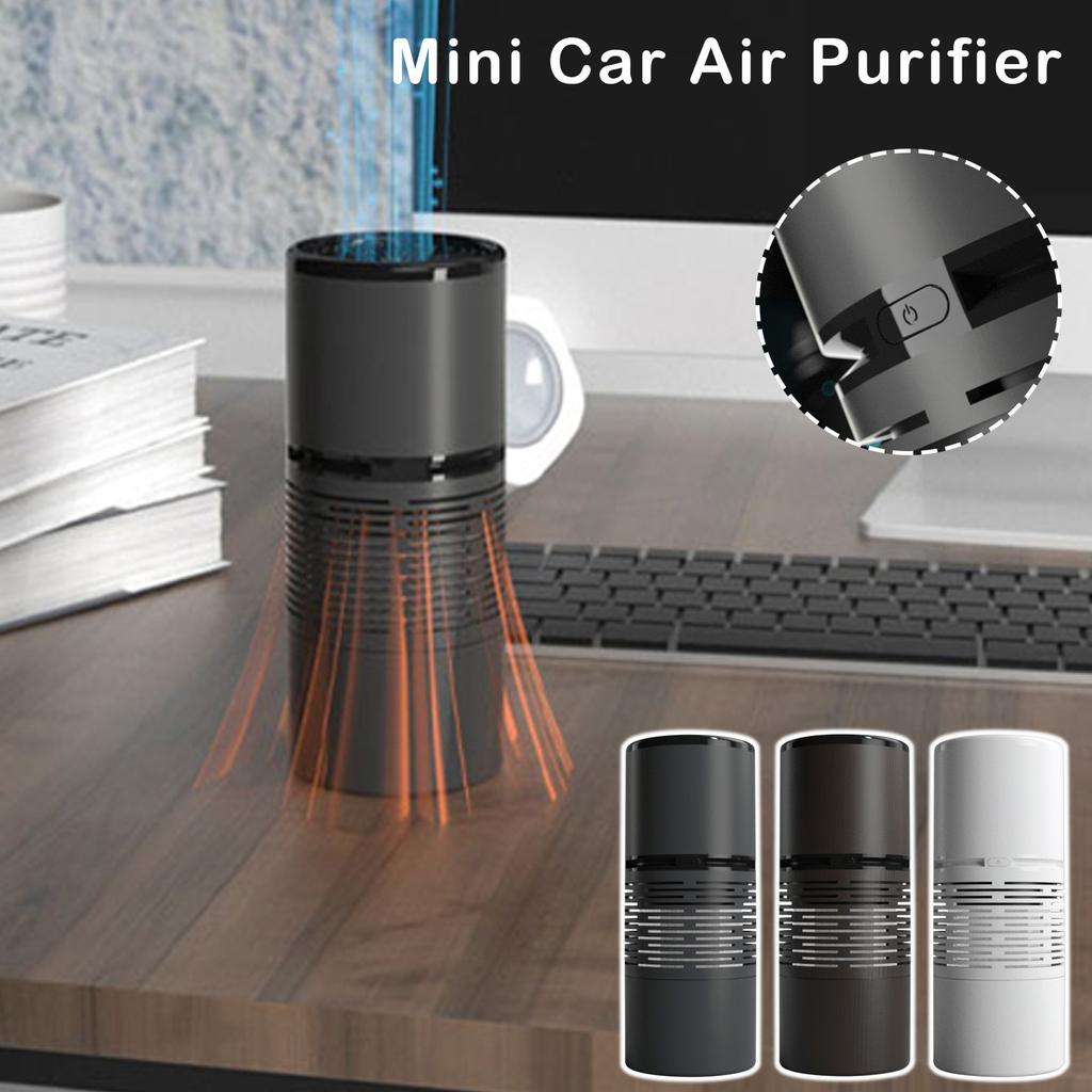 Buy Car Negative Ion Portable Desktop Space Purifier Smoke Removal ...