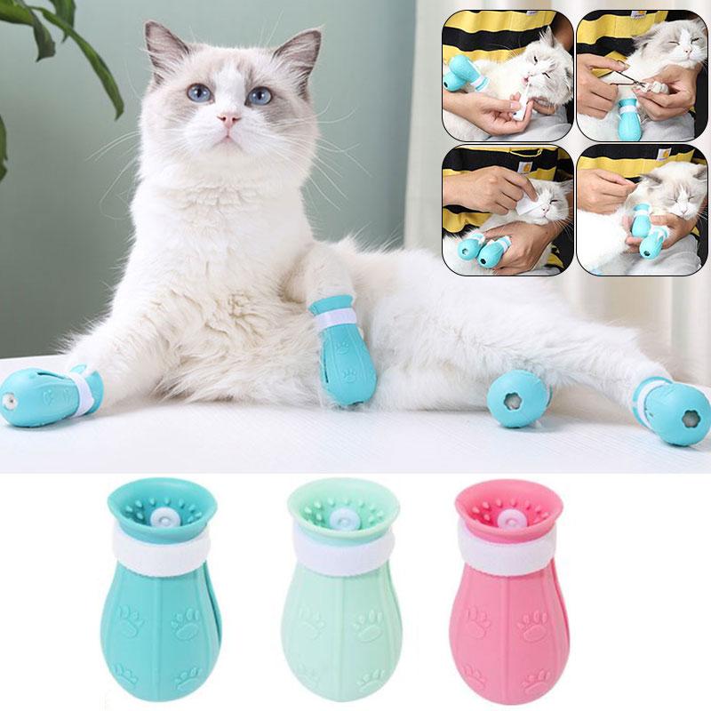 Buy Popular Pet Foot Covers Cat Bathing Foot Covers Anti-scratch Pet ...