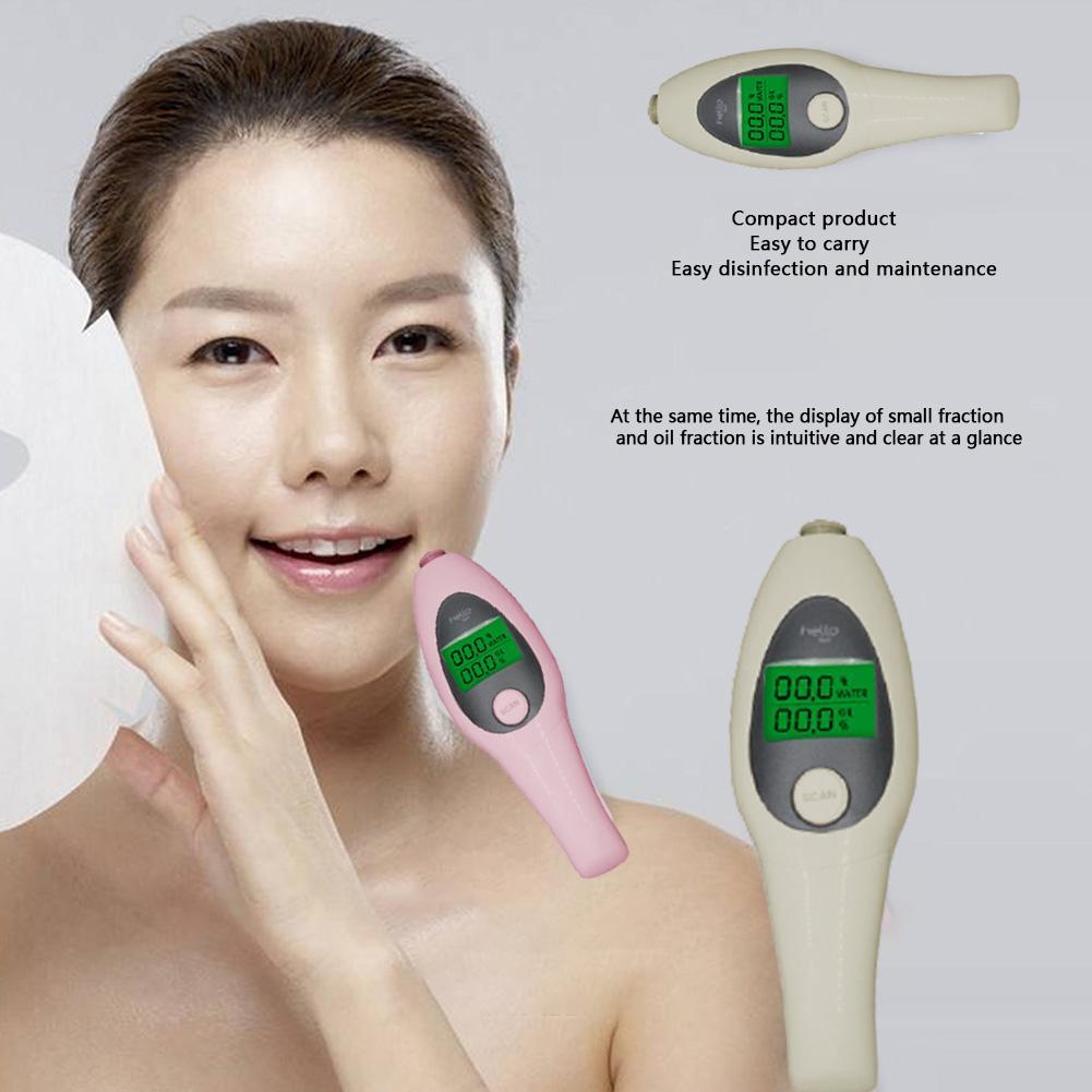 New Professional Digital LCD Display Skin Tester Moisture Skin Analyzer ...