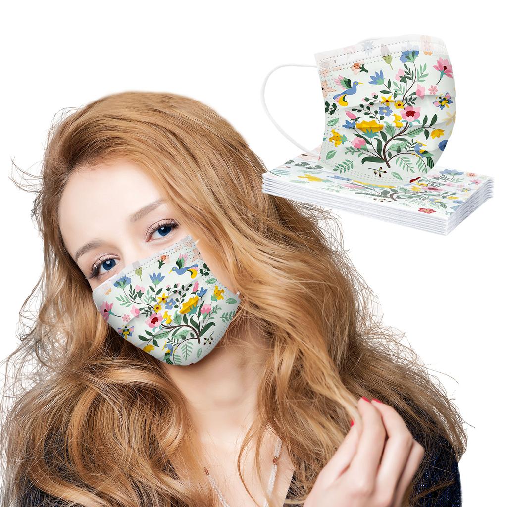 Buy [FAY] Adult Fashion Camouflage Disposable Mask Protection ...