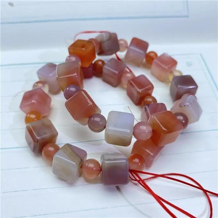 Satın alın Natural Salt Agate Sugar Bracelet Women's Crystal Agate ...