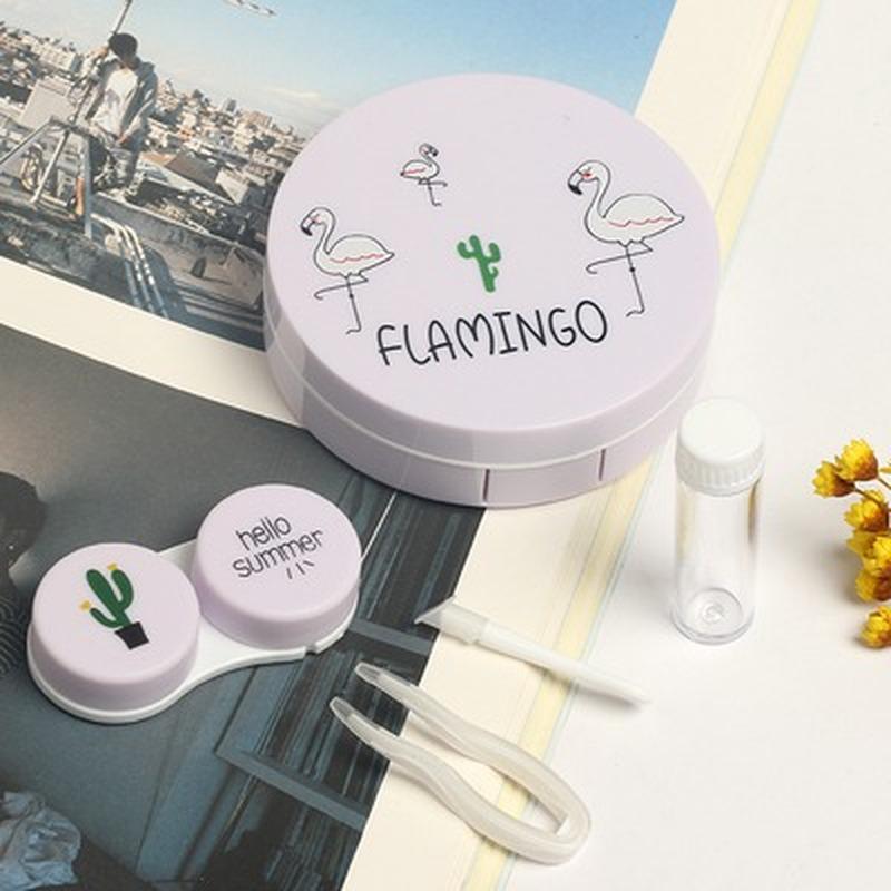 Buy Cartoon Contact Lenses Case For Eyes For Lenses Container Contact ...