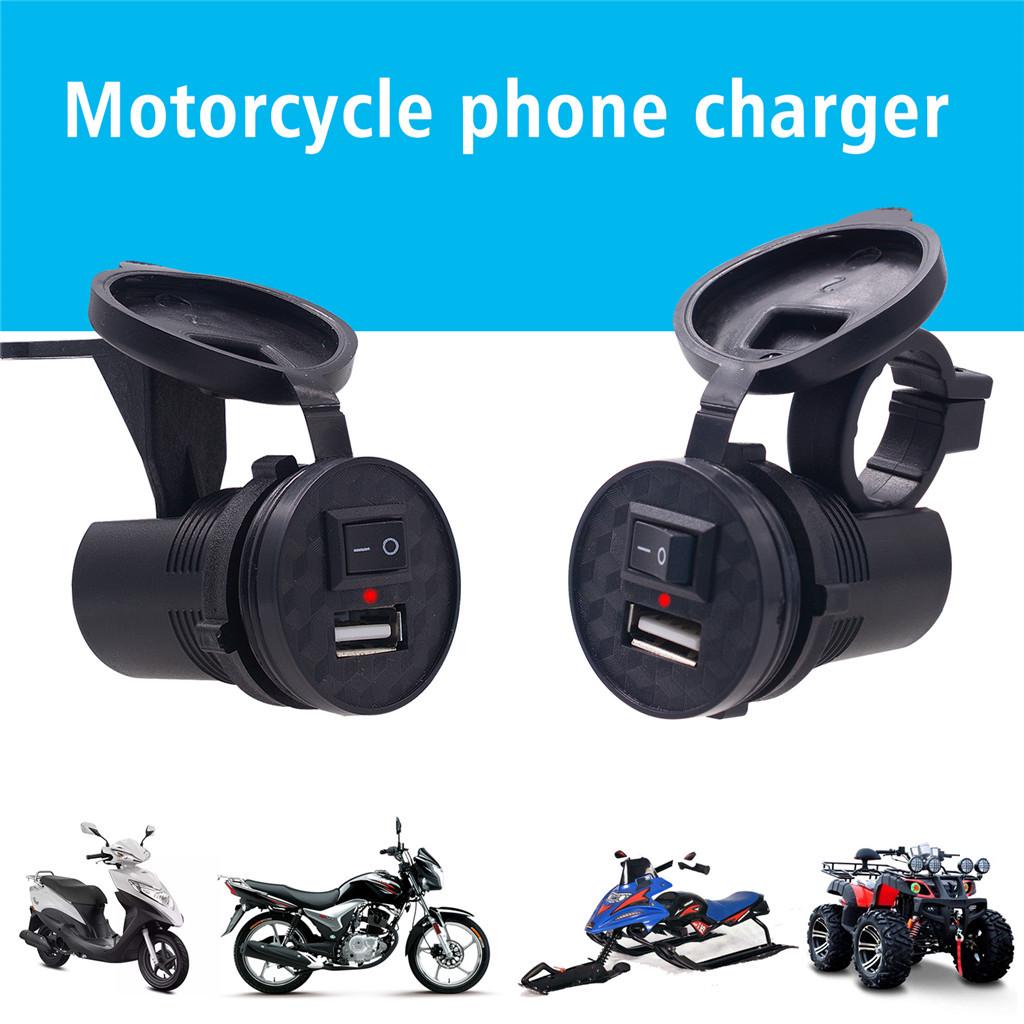 Buy USB Motorcycle Mobile Phone Power Supply Charger Waterproof Port ...