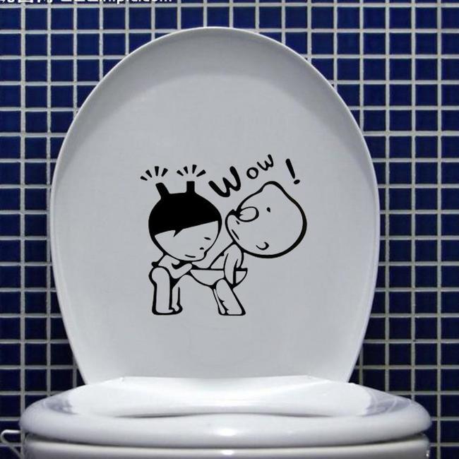 Buy Bathroom Wall Stickers Home Decoration Removable Wall Decals for ...