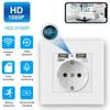 Buy Eu Plug 24/7 Hd Socket Base Mini Camera Wifi Power Outlets Wireless ...