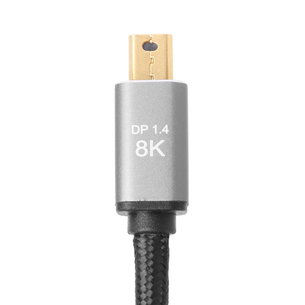 Cheap B0305 8K/60Hz Mini DP to DP Cable Male to Male DisplayPort 1.4 Adapter Cord | Joom
