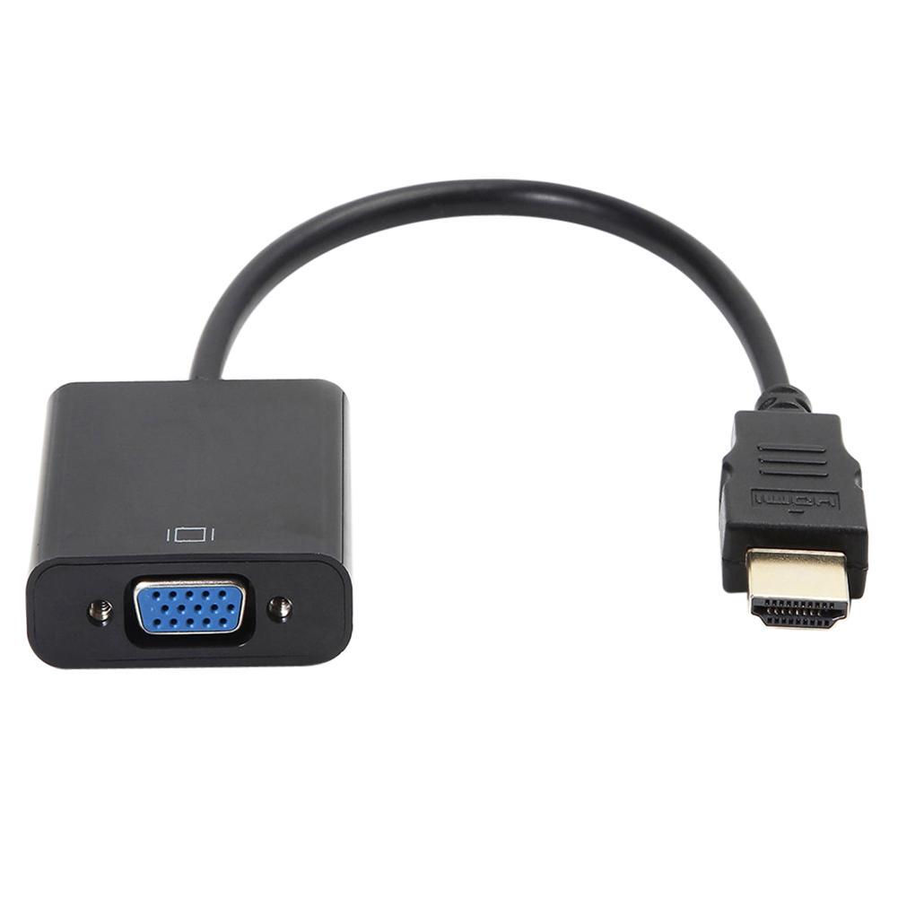 Buy 1080P HDMI Male To VGA Female Video Converter Adapter Cable at ...