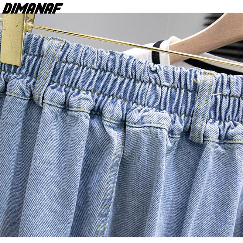 Cheap DIMANAF 2023 Plus Size Jeans Spring Pants Women Wide Leg Pant ...