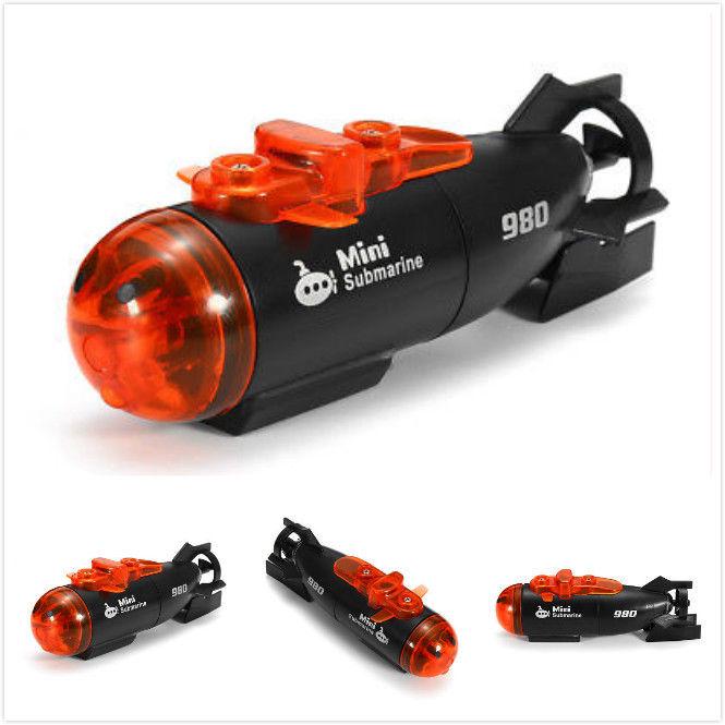 Mini RC Submarine Ship Micro Radio Remote Control Boat With Toy Gift ...