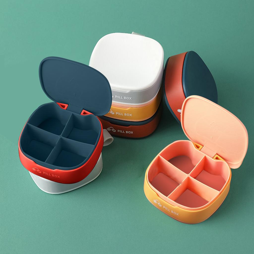 Buy [BD36] Portable Dispensing Mini Medicine Box Dispensing Medicine ...
