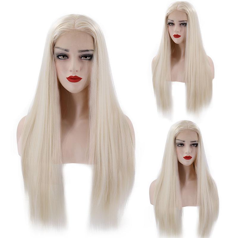 Buy Cosplay Barbie Doll Synthetic Wig Front Lace Chemical Fiber Centre ...