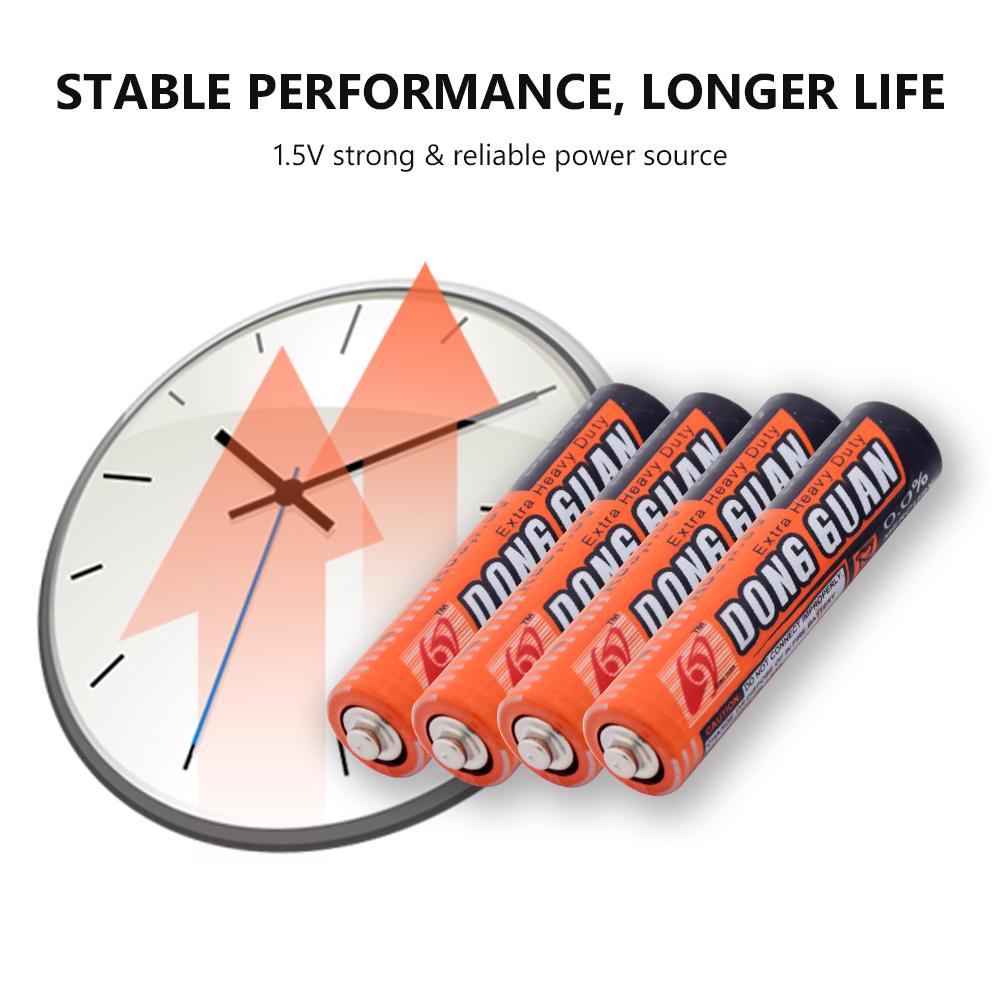4 Adet AAA 1.5V Karbon Kuru Pil UM4 LR03 Piller Güç bankası Mikrofon ...