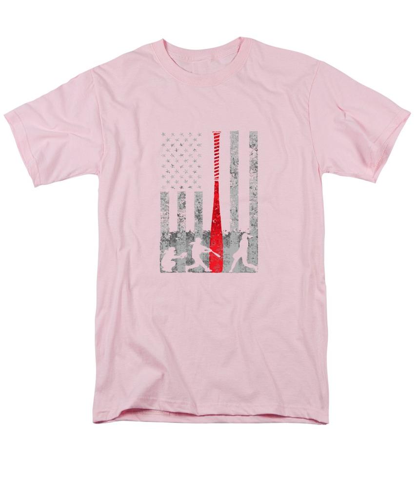 Buy Men Premium Cotton patriotic red bat Print Tees Funny Harajuku ...