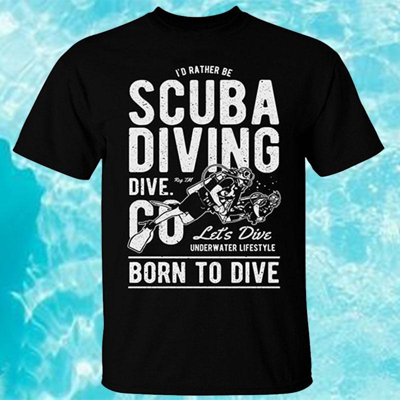 Buy SCUBA DIVING Mens T Shirt Diver Tee Divers Present Birthday Gift at ...